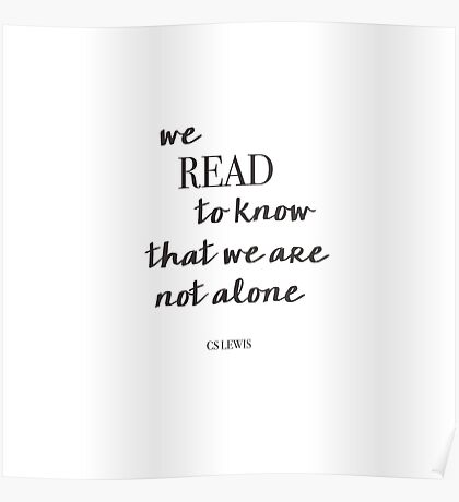 C S Lewis: Posters | Redbubble