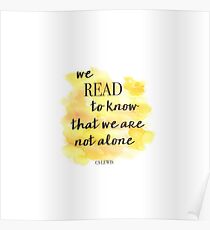 C S Lewis: Posters | Redbubble