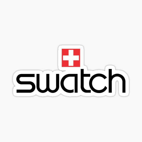 Swatch Watch Stickers | Redbubble
