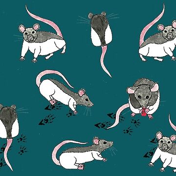 "Rats!" Throw Blanket for Sale by Elliestrations | Redbubble