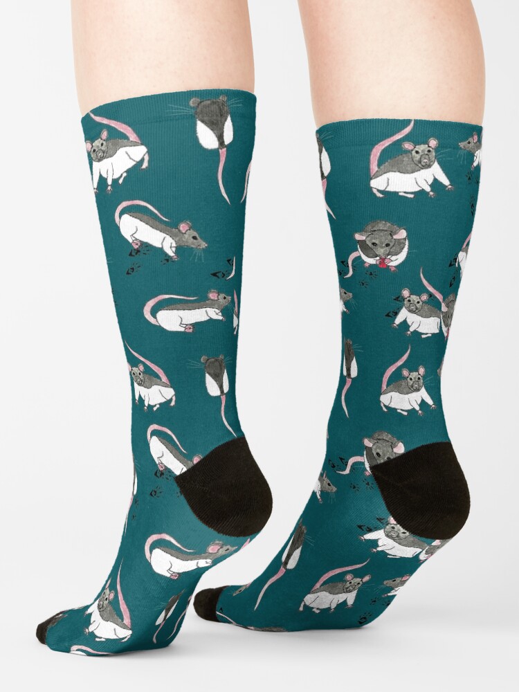 "Rats!" Socks for Sale by Elliestrations | Redbubble
