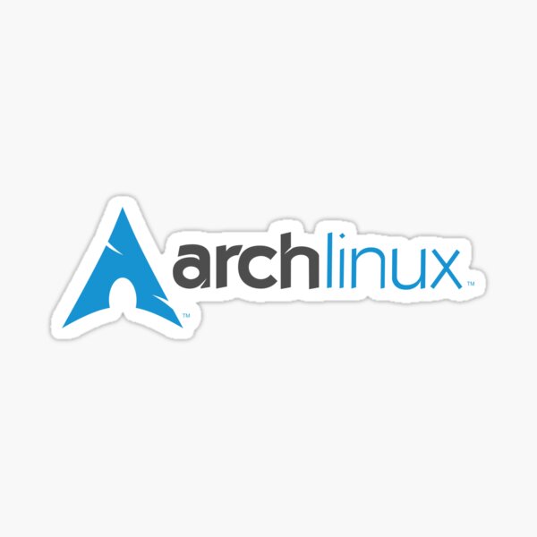 "Archlinux" Sticker by manyroads | Redbubble