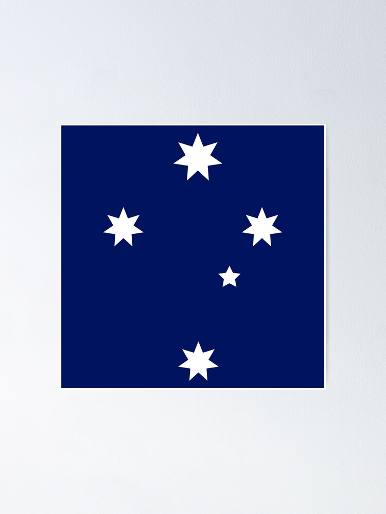 "Southern Cross Constellation" Poster by TeutonDesigns | Redbubble