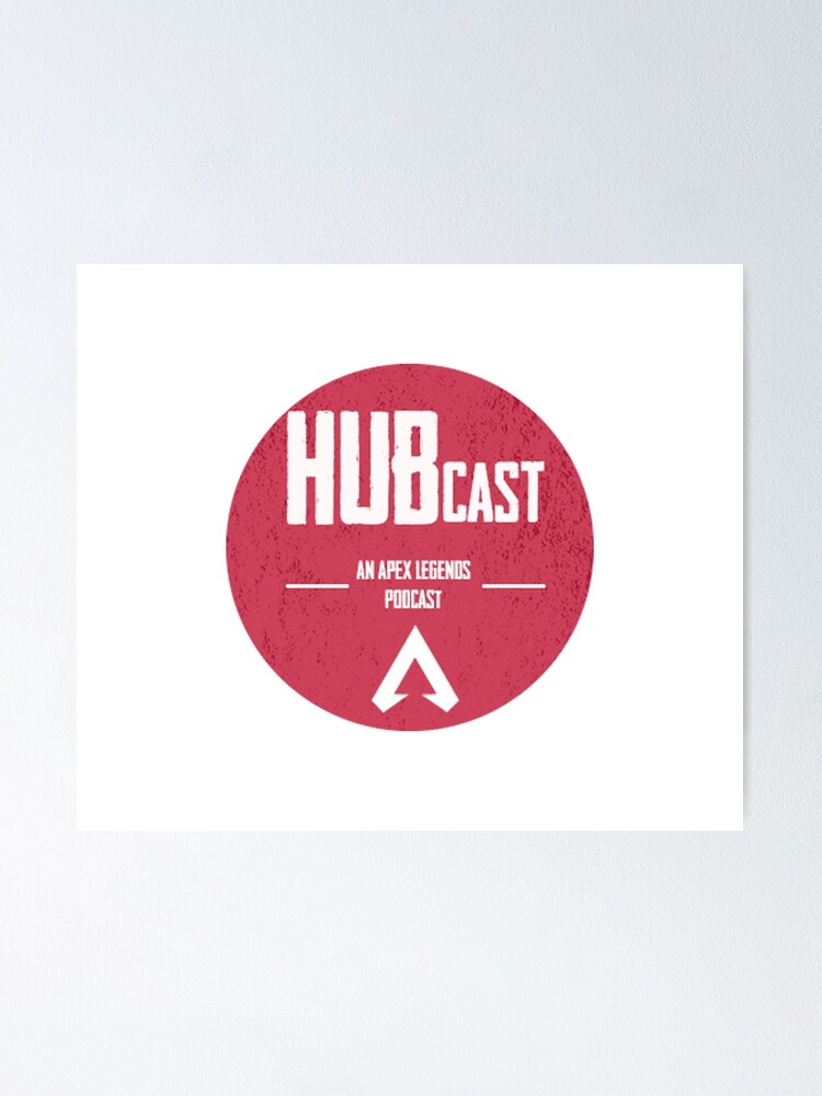 "HUBcast Logo" Poster by threatx3 | Redbubble