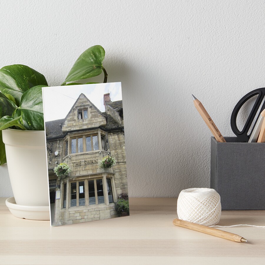 "Swan Inn, Lechlade" Art Board Print by lezvee | Redbubble