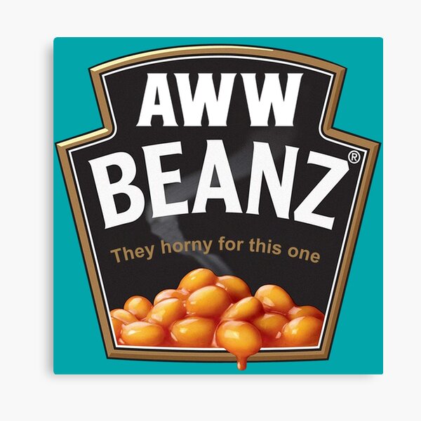 "Aww Beans" Canvas Print by eriktdesign | Redbubble