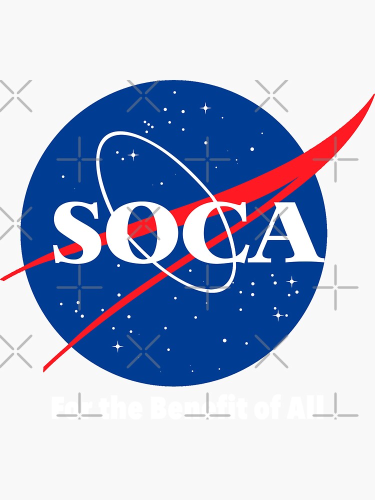 "Soca for The Benefit of All Soca T-shirt" Sticker for Sale by ...