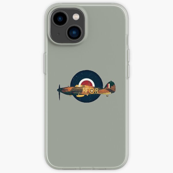 "Air Force Hawker Hurricane RAF WW2 British Aircraft" iPhone Case for ...