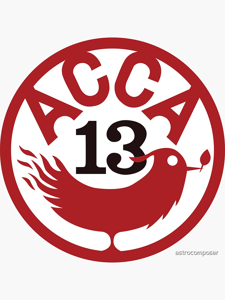 "ACCA: 13 Territory Inspection Department Logo" Sticker for Sale by ...