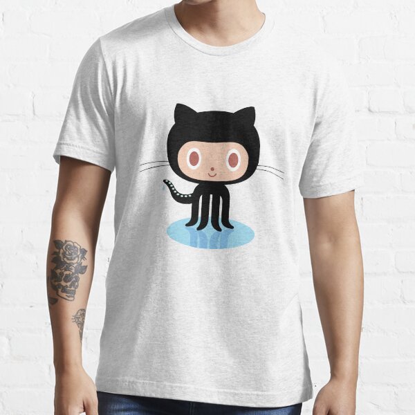Camiseta «GitHub Just Commit» de hackingwithrick | Redbubble
