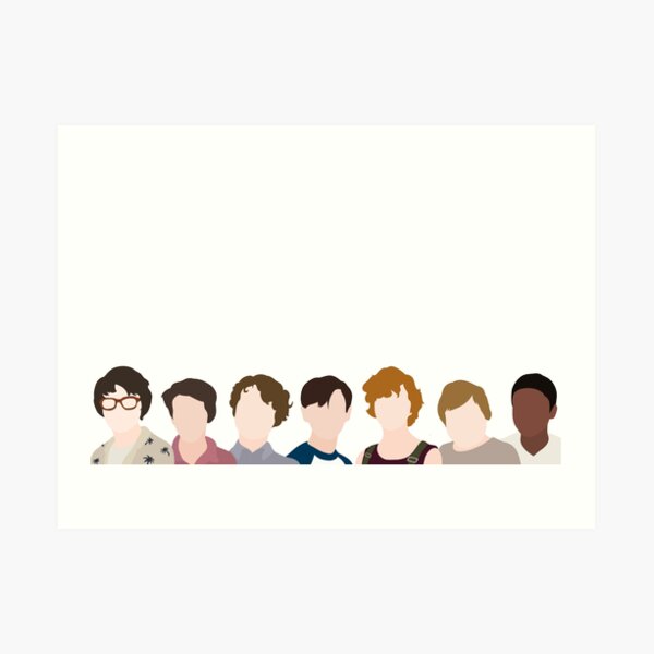 The Losers Club Wall Art | Redbubble