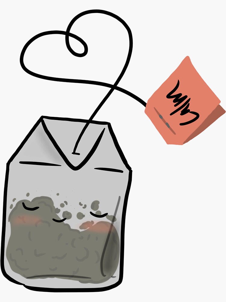 "Teabag " Sticker by So-So-Design | Redbubble