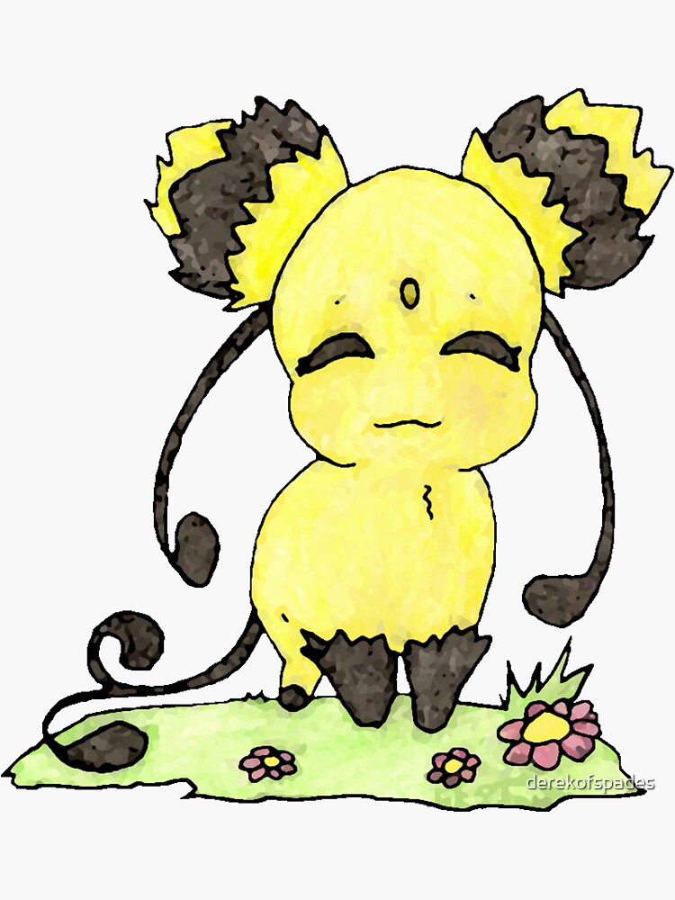 "Puffball Bee Ling" Sticker for Sale by derekofspades | Redbubble