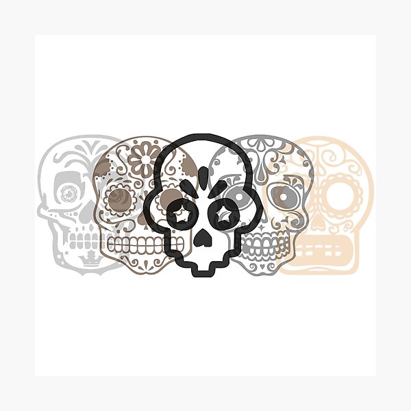 "Calaveras / Dia de los Muertos" Fotodruck von Zimbo-Zimbo | Redbubble