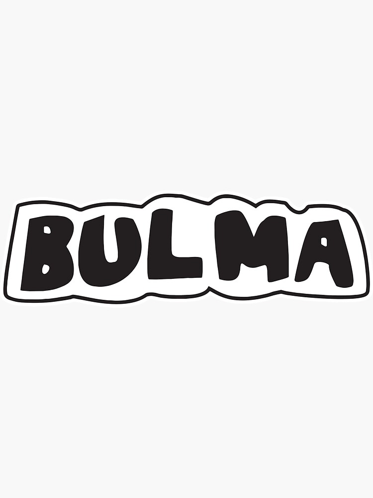 "Cosplay Character Bulma Name Play In Pink" Sticker for Sale by ...
