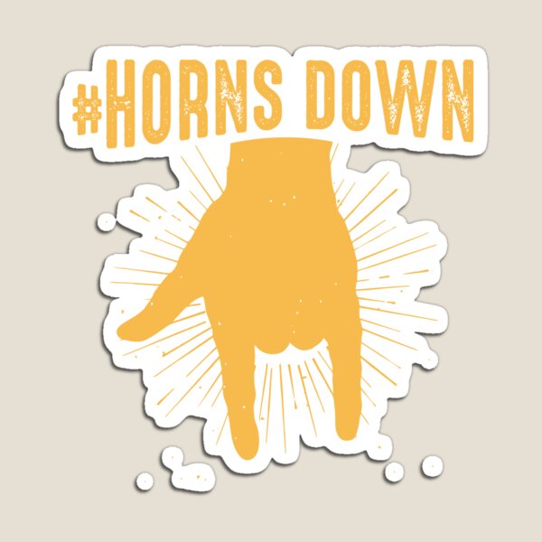 Horns Down Gifts & Merchandise | Redbubble