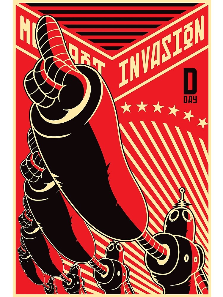 "Robot Invasion!" by Profeta999 | Redbubble