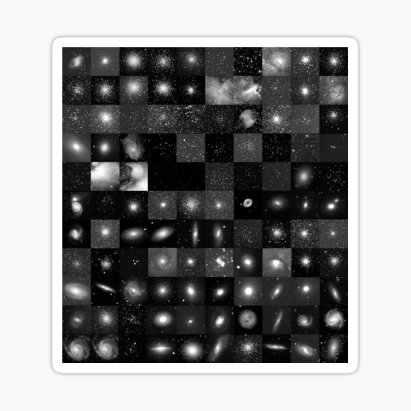 "Messier Image Map" Sticker by cometman | Redbubble