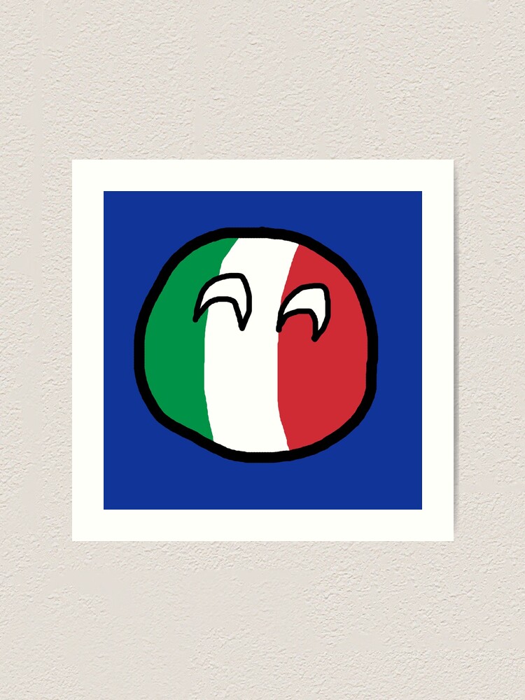"Italyball" Art Print for Sale by Hondrus | Redbubble