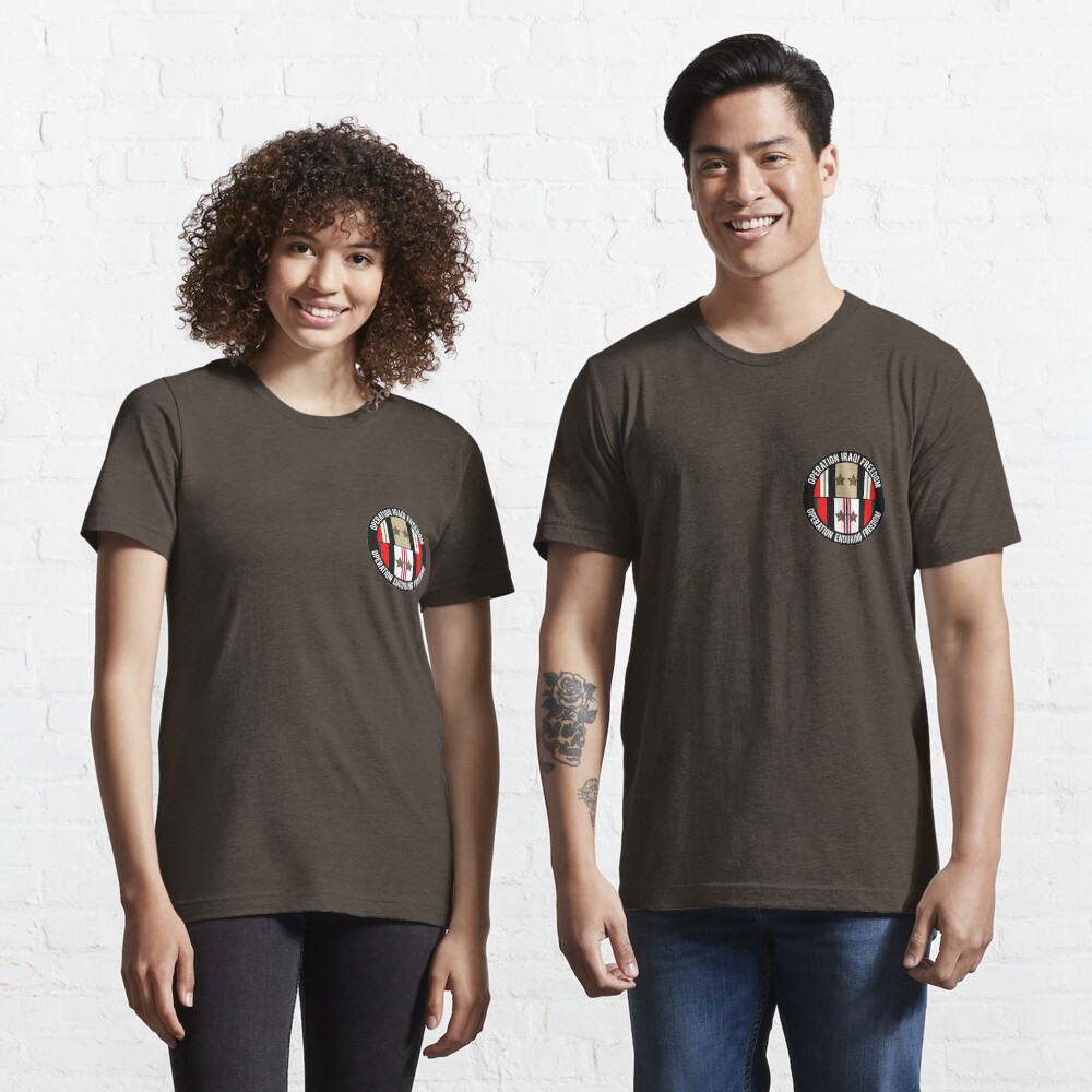 "OIF OEF 2 tours" T-shirt for Sale by jcmeyer | Redbubble | oif t ...