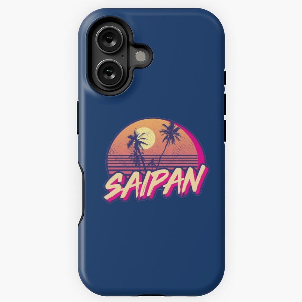 "Retro Saipan Sunset Beach Graphic" Sticker for Sale by Bryce-LiSi ...