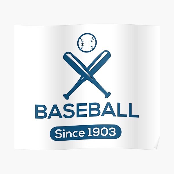 "American Baseball Sport Logo Design" Poster by Blok45 | Redbubble