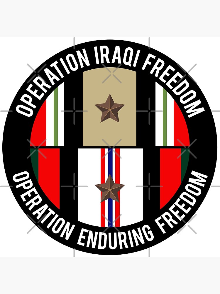 "OIF and OEF deployments" Poster by jcmeyer | Redbubble