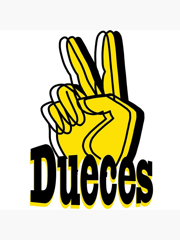 "Dueces Deuce" Greeting Card for Sale by dueceswildbill | Redbubble