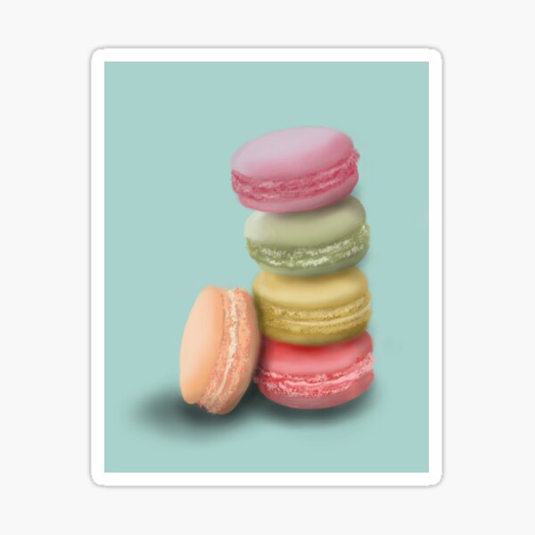 "Macarons" Sticker by tamelyn | Redbubble