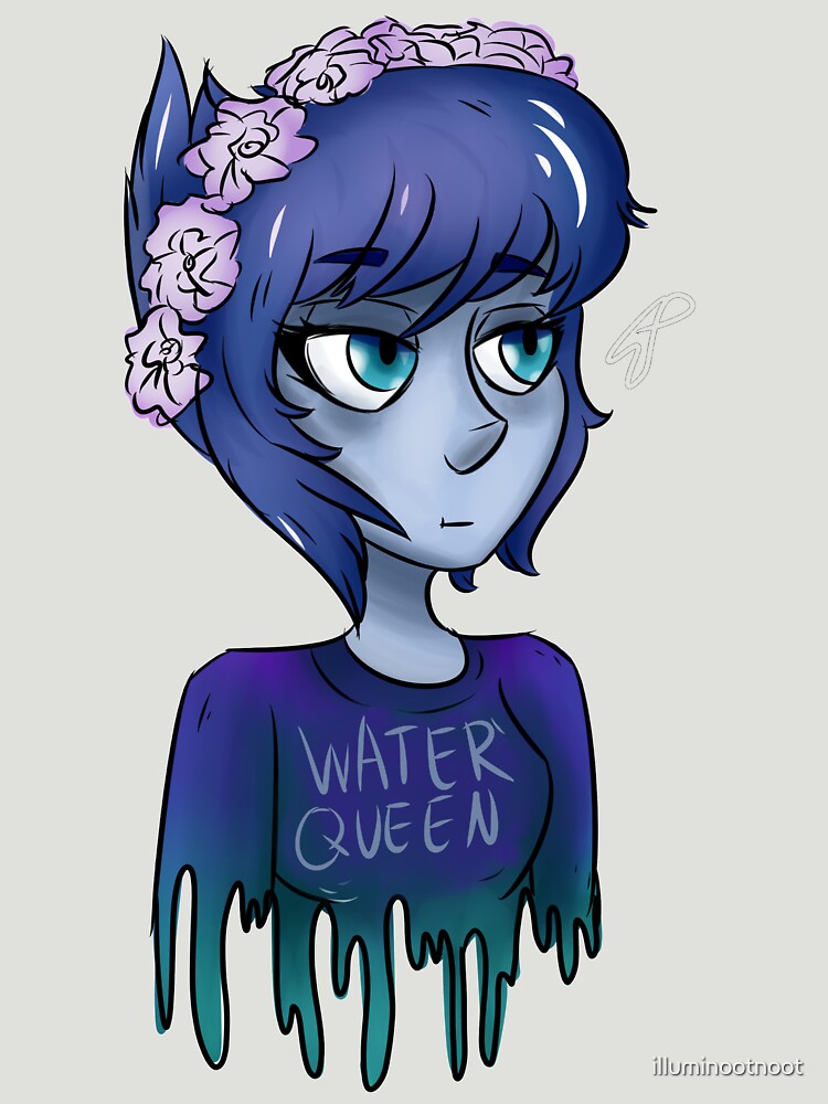 "Water Queen" T-shirt for Sale by illuminootnoot | Redbubble | steven t ...