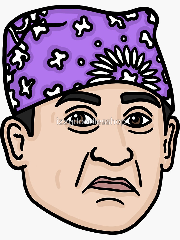 "Prison Mike" Sticker for Sale by izzydoodlesshop | Redbubble