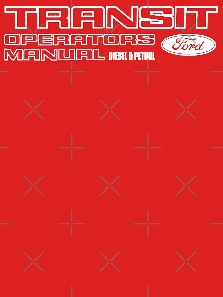 "FORD TRANSIT" T-shirt for Sale by ThrowbackMotors | Redbubble | ford t ...