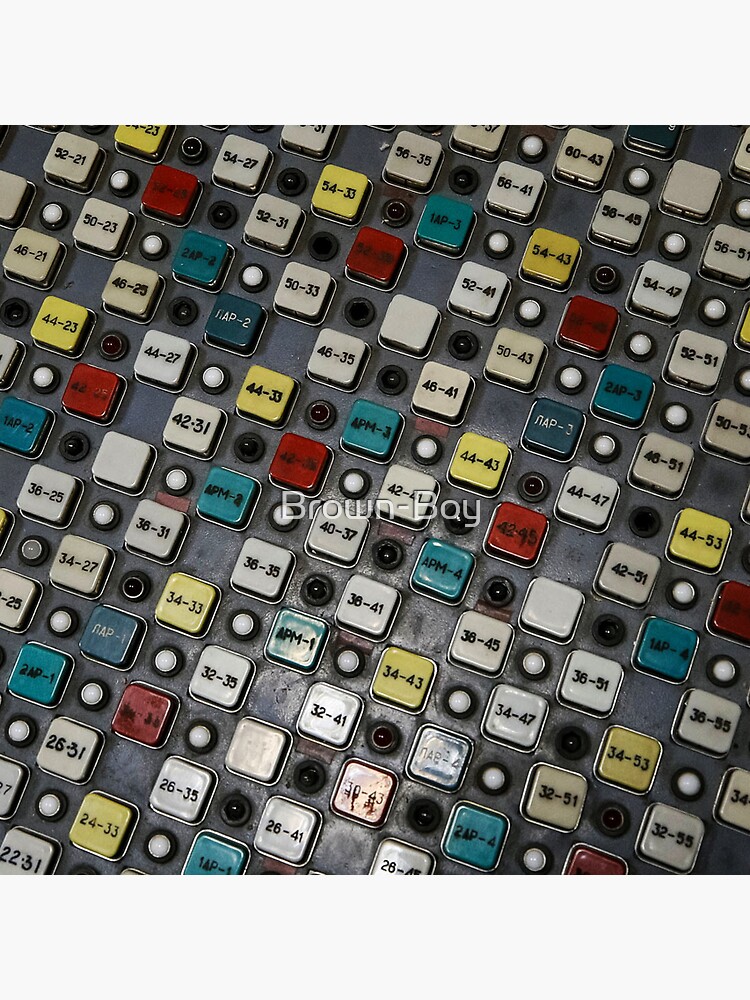 "Reactor 4, Chernobyl" Sticker for Sale by Brown-Boy | Redbubble