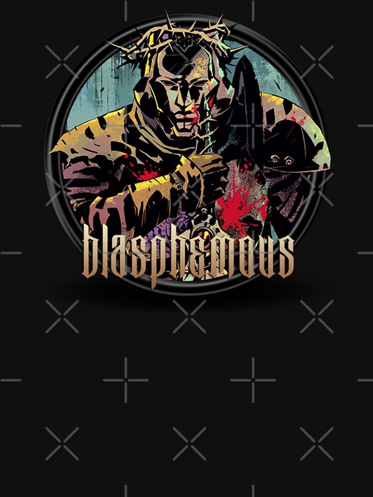 "Blasphemous" T-shirt for Sale by Darkenlord | Redbubble | blasphemous ...
