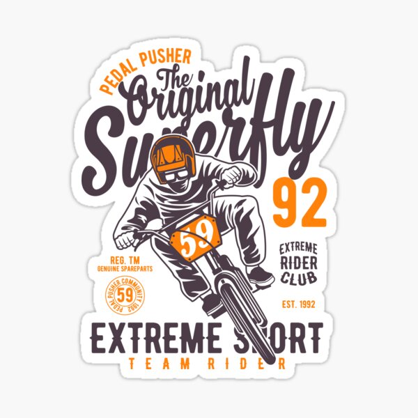 "The Original Superfly" Sticker by GraffitiBox | Redbubble