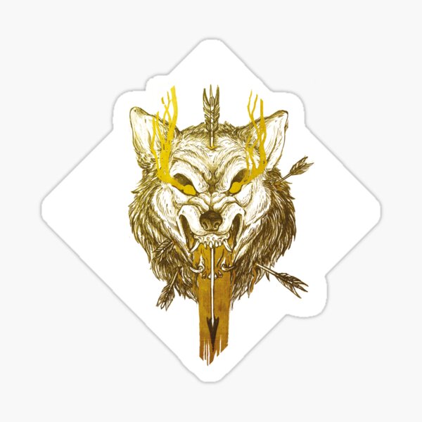 "Ink and Lead" Sticker by RebeccaElysium | Redbubble