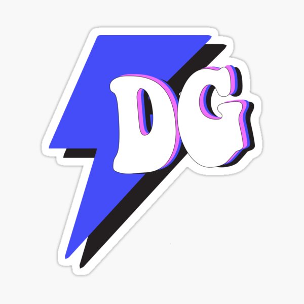 Dg Stickers | Redbubble