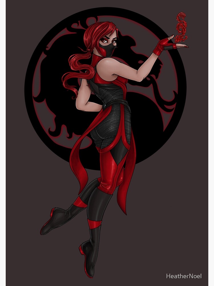 "Skarlet" Art Print for Sale by HeatherNoel | Redbubble