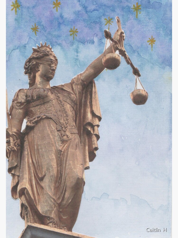 "Lady Justice " Sticker for Sale by RavenclawReader | Redbubble