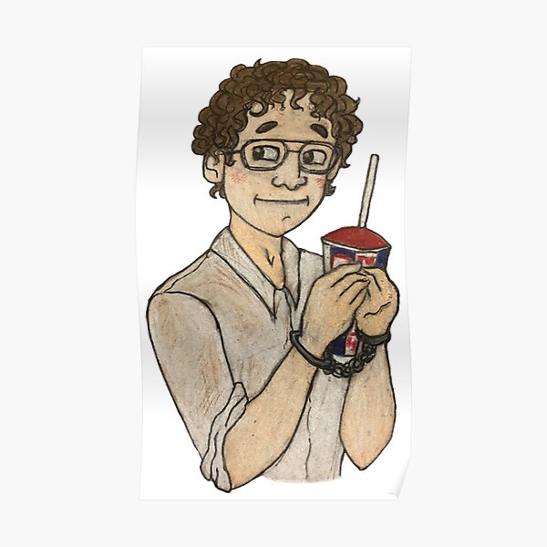 "Alexei Slurpee" Poster for Sale by LeahDraws | Redbubble