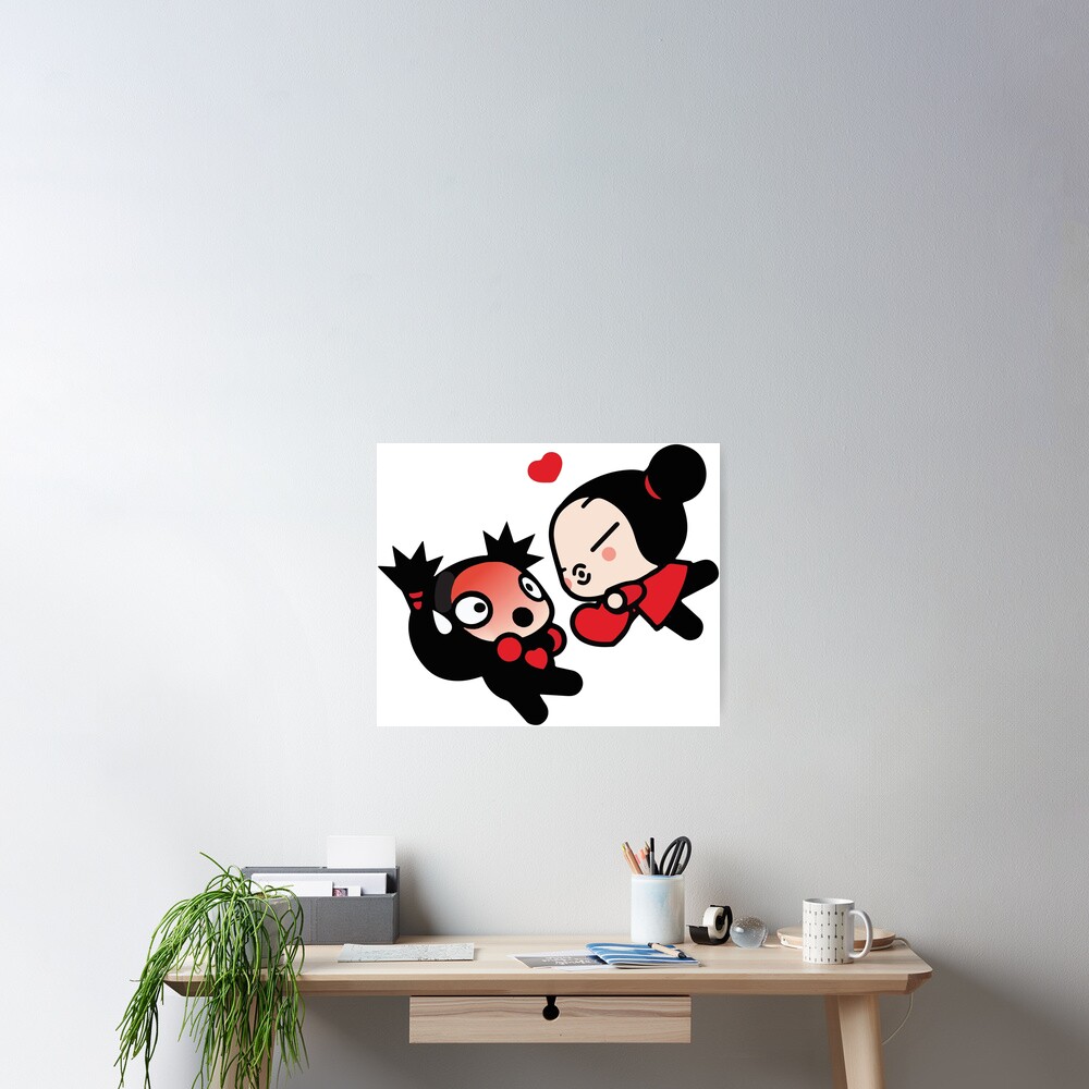 "pucca and garu" Sticker for Sale by baileybutler24 | Redbubble