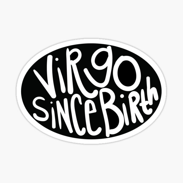 "virgo 4ever classic" Sticker for Sale by lets-virgo | Redbubble
