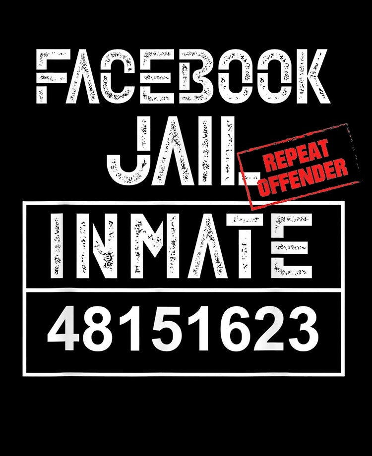 Stickers, Labels & Tags Choose Your Size FB Jail Prison Inmate Repeat ...