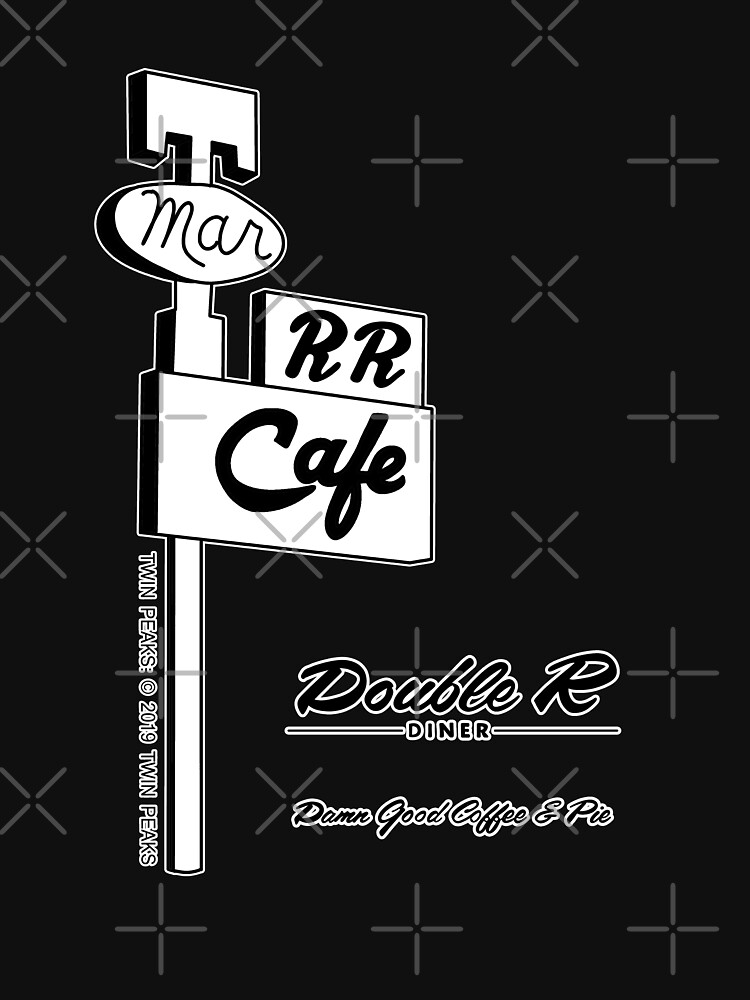 "Double R Diner - Twin Peaks" T-shirt for Sale by ValentinaHramov ...