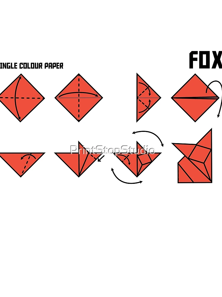 Origami Fox Instructions