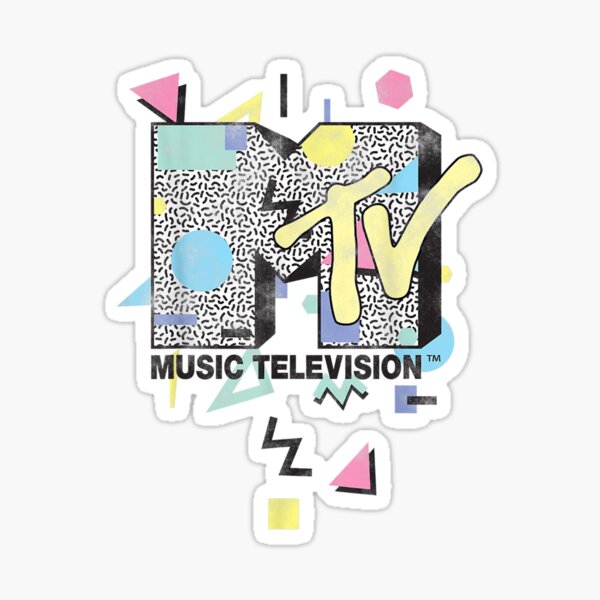 Mtv Logo Stickers | Redbubble