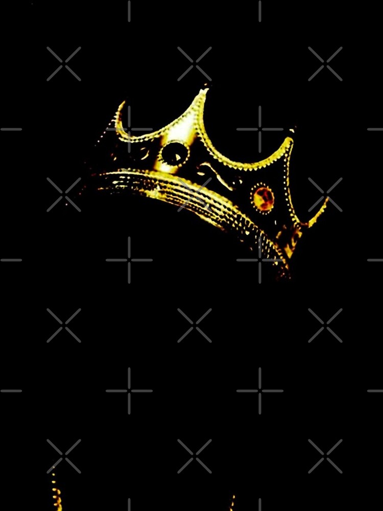 "Biggie Smalls Notorious Big Gold Crown Silhouette Shadow" iPhone Case ...