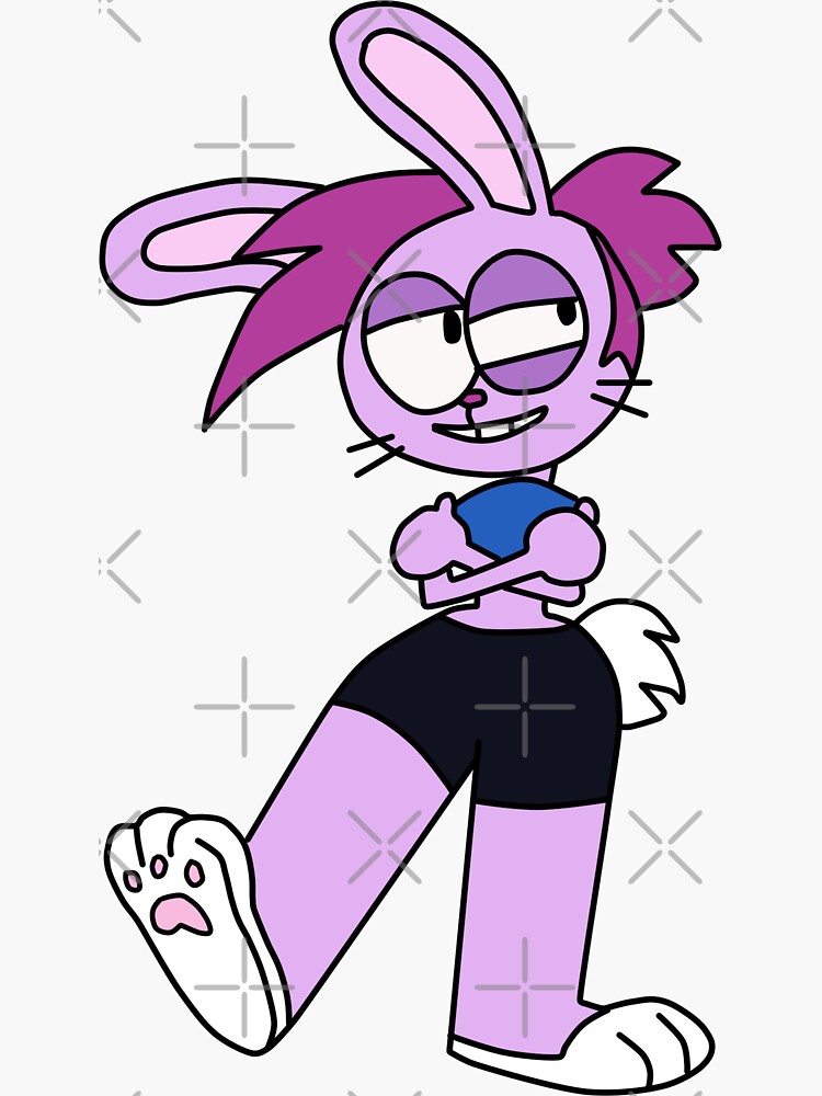 Enid Rabbit Sticker For Sale By Reinmuthis Redbubble