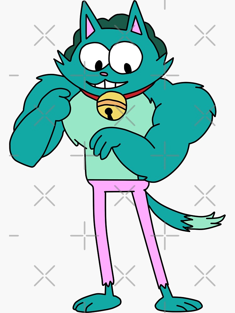 "Radicles Cat" Sticker for Sale by reinmuthis | Redbubble