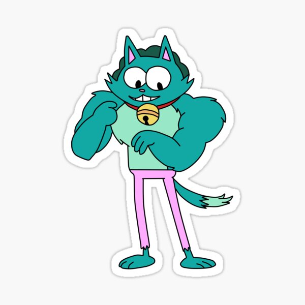 "Radicles Cat" Sticker for Sale by reinmuthis | Redbubble